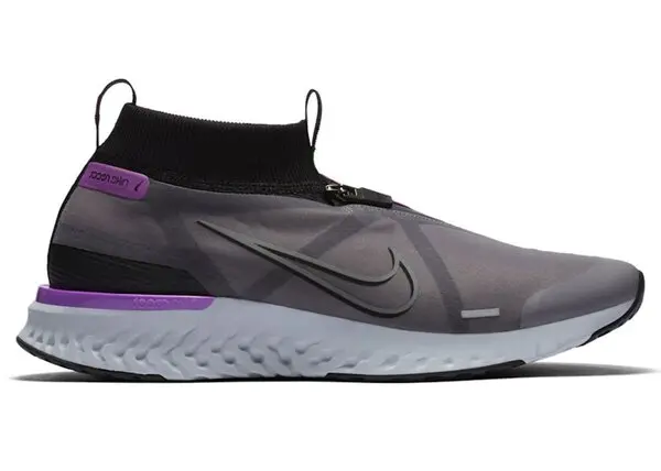 Nike React City Sneakers - Black/gunsmoke/hyper Violet