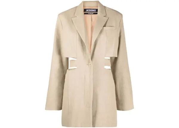 Jacquemus Bari Cutout Blazer Dress