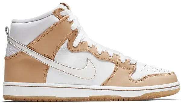 Nike Dunk High Premier - Vachetta Tan/white/jersey Gold