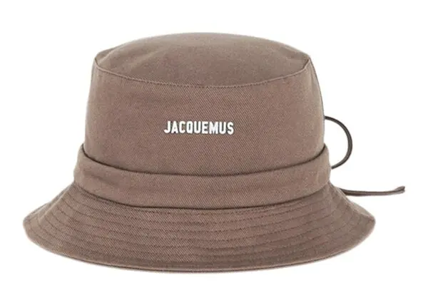 Jacquemus Le Bob Gadjo Bucket Hat - Brown