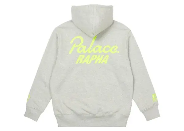 PALACE X Rapha Ef Education First Hoodie - Grey Marl