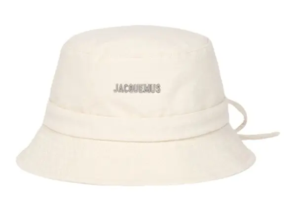 Jacquemus Le Bob Gadjo Bucket Hat - Off White