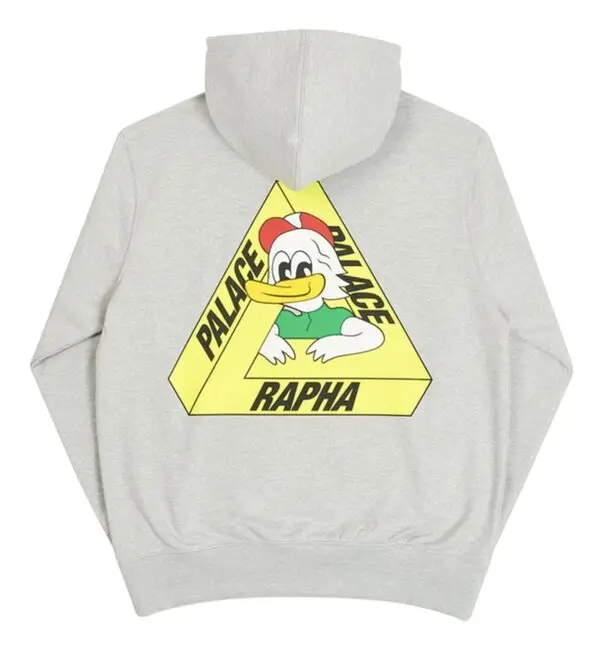 PALACE X Rapha Off Bike Hood - Grey Marl