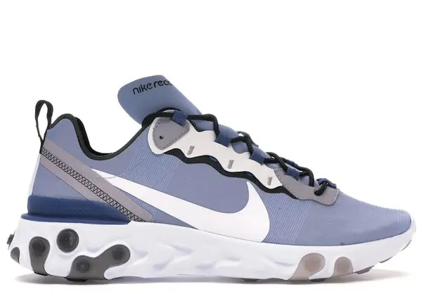 Nike React Element 55 - Indigo Fog/mystic Navy/half Blue