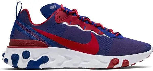 Nike React Element 55 - Rush Blue/white/gym Red