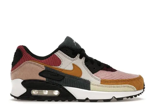 Nike Air Max 90 Corduroy - Black/bronzine/red Stardust