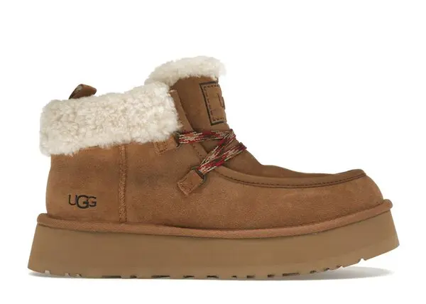UGG Funkarra Cabin Cuff Boots - Chestnut