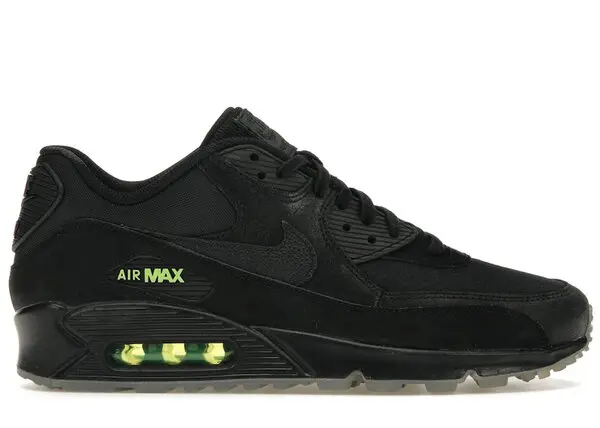 Nike Air Max 90 Night Ops Sneakers - Black/volt