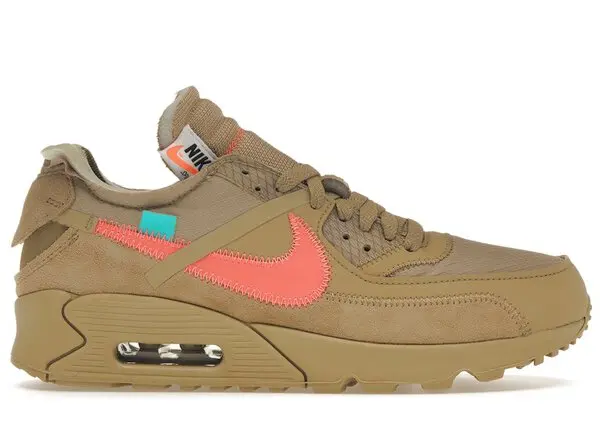 Nike Air Max 90 Off-white - Desert Ore/hyper Jade