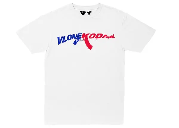 KODAK BLACK X Vlone 47 T-shirt - White