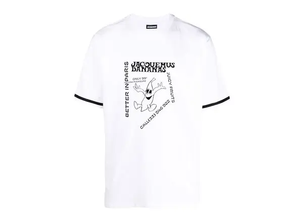 Jacquemus Le T-shirt Banana - White