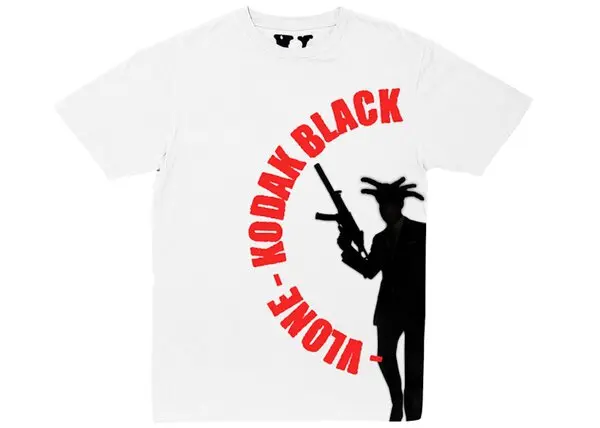 KODAK BLACK X Vlone Vulture T-shirt - White