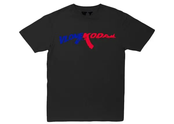 KODAK BLACK Kodak X Vlone 47 T-shirt - Black