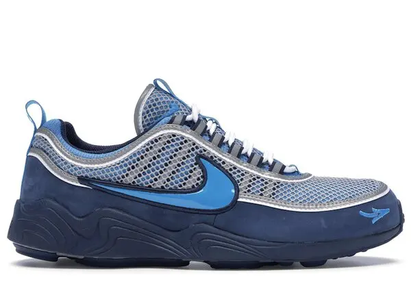 Nike Zoom Spiridon 16 Stash Sneakers - Harbor Blue/heritage Cyan/midnight Navy