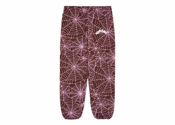SP5DER Aop Sweatpants - Brown