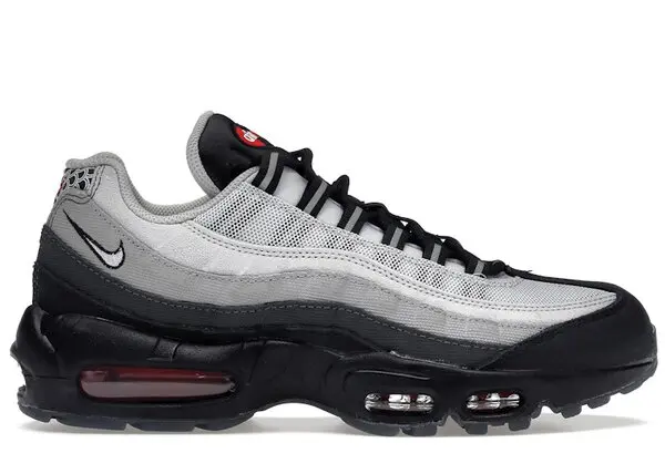 Nike Air Max 95 Fish Scales Sneakers - Black/white/pure Platinum