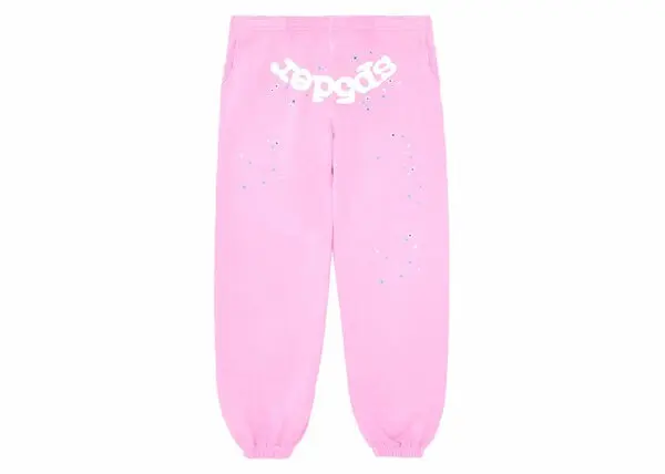 SP5DER Og Web Sweatpants - Pink