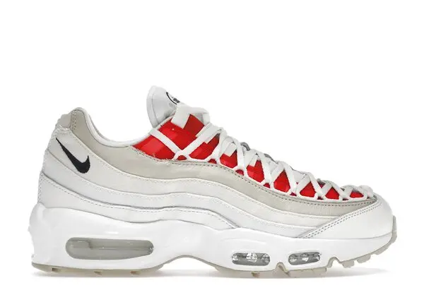 Nike Air Max 95 Double Lace Sneakers - Sail/blackone-colorchile Redone-colorcoconut Milk