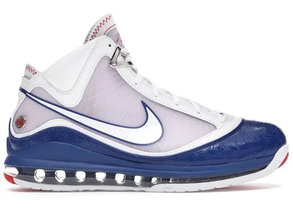Nike Lebron Los Angeles Dodgers Sneakers - White/rush Blue/university Red