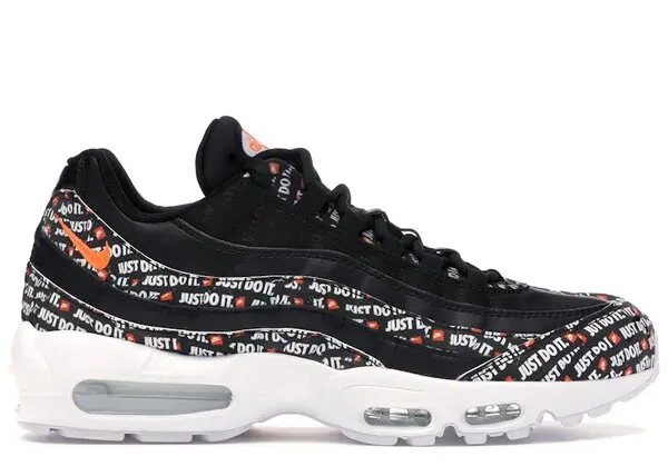 Nike Air Max 95 "just Do It" Sneakers - Black/white