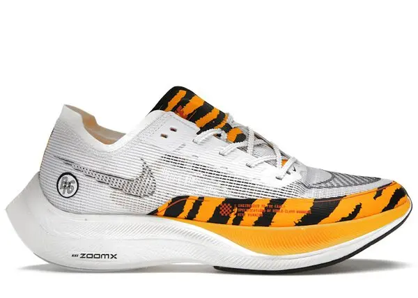 Nike Zoomx Vaporfly Next% 2 Brs Tiger Sneakers - White/black/university Gold