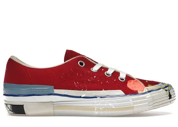 LANVIN Joint Canvas Gallert Dept - Red/white