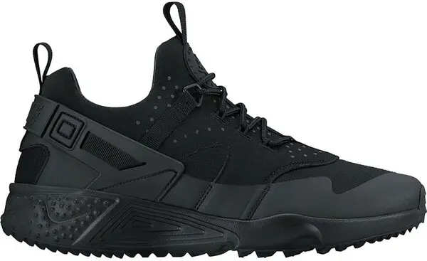 Nike Air Huarache Utility Sneakers - Black