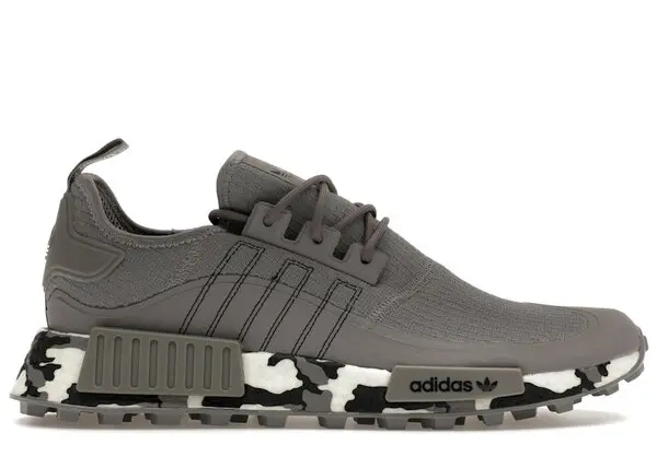 Adidas Nmd R1 Trail Camo Sneakers - Grey/white/black