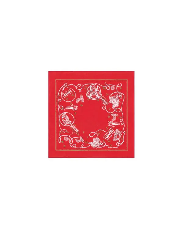 Kenzo X Levi's Printed Bandana - Cherry