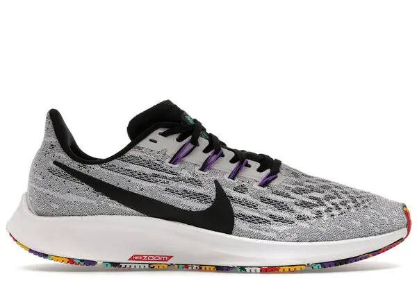 Nike Air Zoom Pegasus 36 Sneakers - White/black/hyper Grape