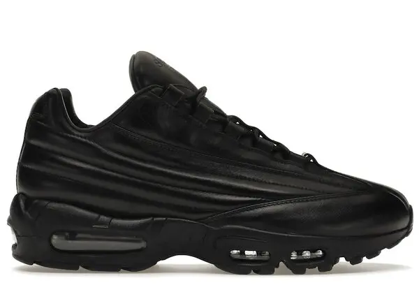 Nike Air Max 95 Lux Supreme Triple Sneakers - Black
