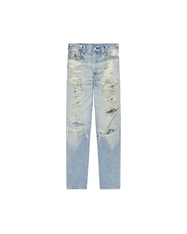 Kenzo X Levi's 501 1933 Distressed Jeans