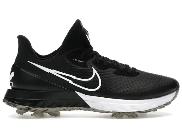 Nike Air Zoom Infinity Tour Golf Sneakers - Black/white/volt