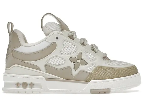 LOUIS VUITTON Skate Sneaker - Beige/white