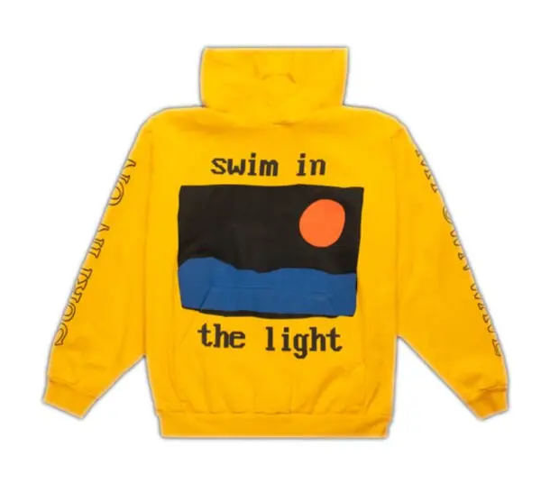KID CUDI Swim In The Light Hoodie - Yellow