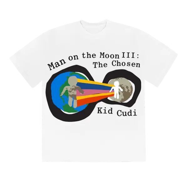 KID CUDI Cpfm For Motm Iii Heaven On Earth T-shirt - White