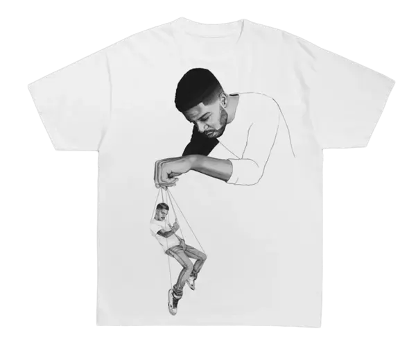 KID CUDI C/o Virgil Abloh Pulling Strings T-shirt - White