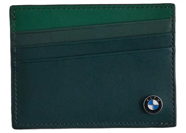 Kith Bmw Leather Card Case - Vitality