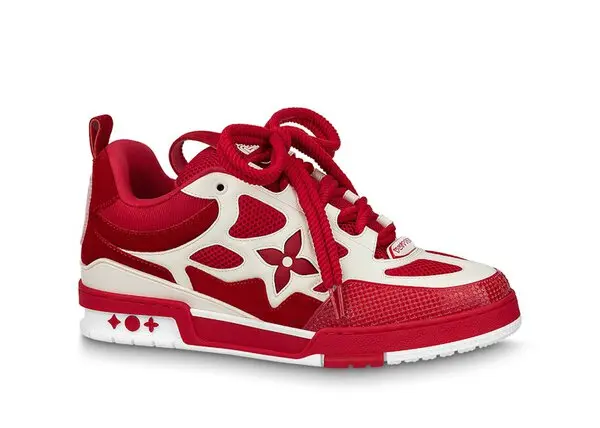 LOUIS VUITTON Skate Sneaker - Red/white