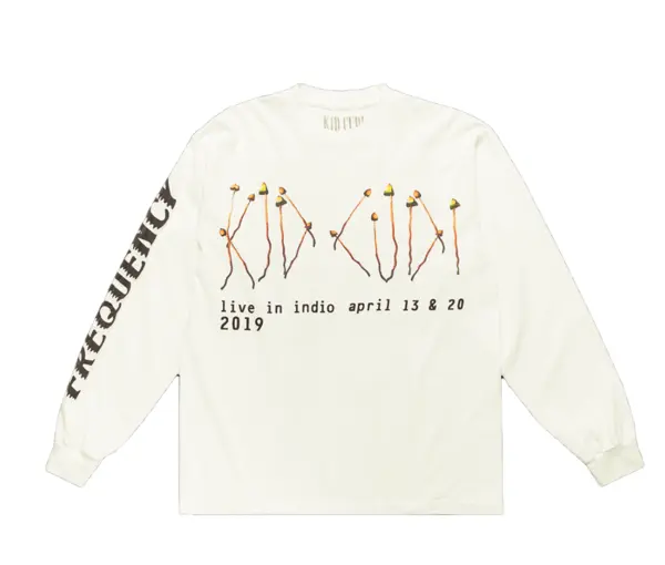 KID CUDI Illusions Long Sleeve Tee Shirt