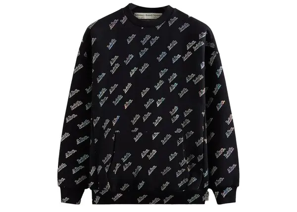 Kith Advisory Board Crystals Holographic Print Crewneck Sweatshirt