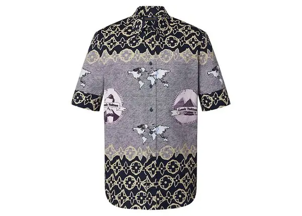 LOUIS VUITTON Wax Short Sleeve Shirt
