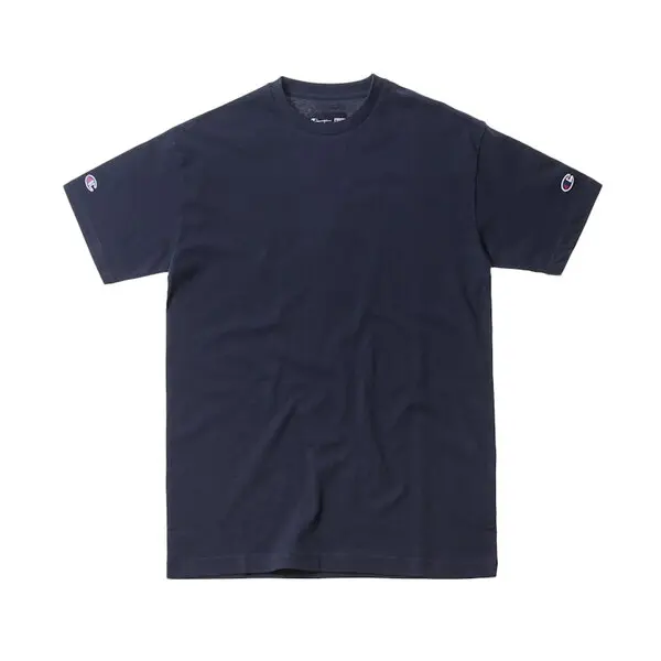 Kith Champion C Patch Tee Shirt - Navy Blue