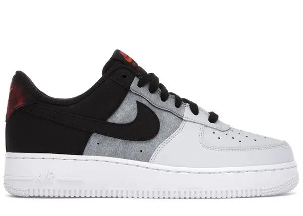 Nike Air Force 1 Low '07 Sneakers - Black/smoke Grey/pure Platinum