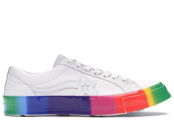 CONVERSE One Star Ox Golf Le Fleur Rainbow Solein - White