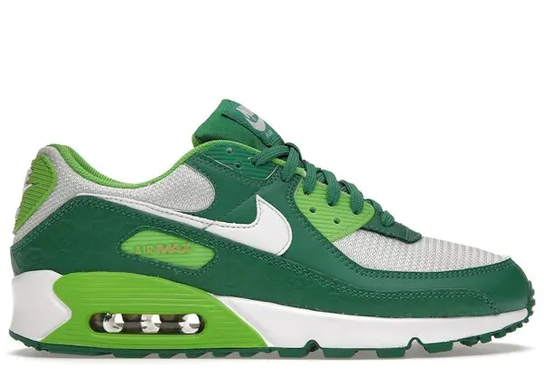 Nike Max 90 St Patrick's Day - White/green/gold