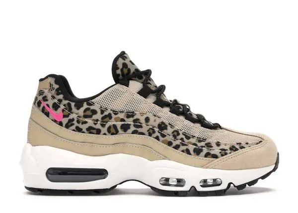 Nike Air Max 95 Animal Pack Sneakers - Desert Ore/laser Fuchsia/black