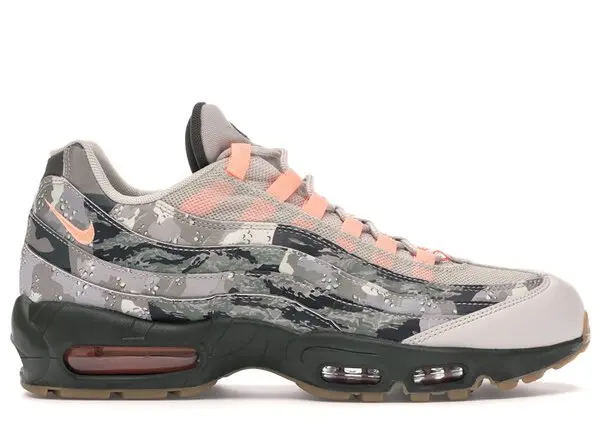 Nike Air Max 95 Camo Sunset - Desert Sand/black/cargo Khaki