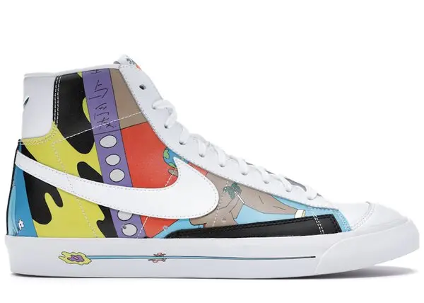 Nike Blazer Mid 77 Flyleather Ruohan Wang - Multicolor
