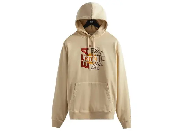 Kith Columbia Eea Williams Iii Hooded Sweatshirt - Light Bisque